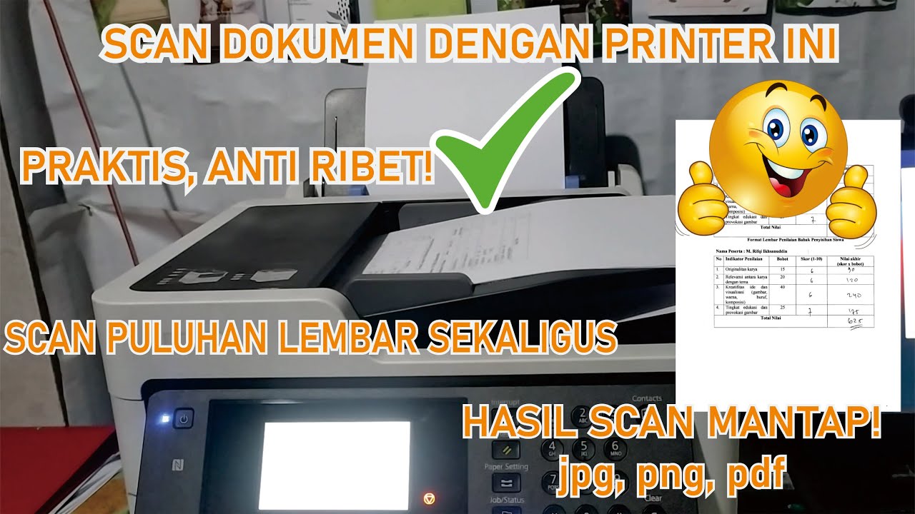 SUPER CANGGIH!!! Printer ini bisa scan dokumen puluhan lembar sekaligus ...