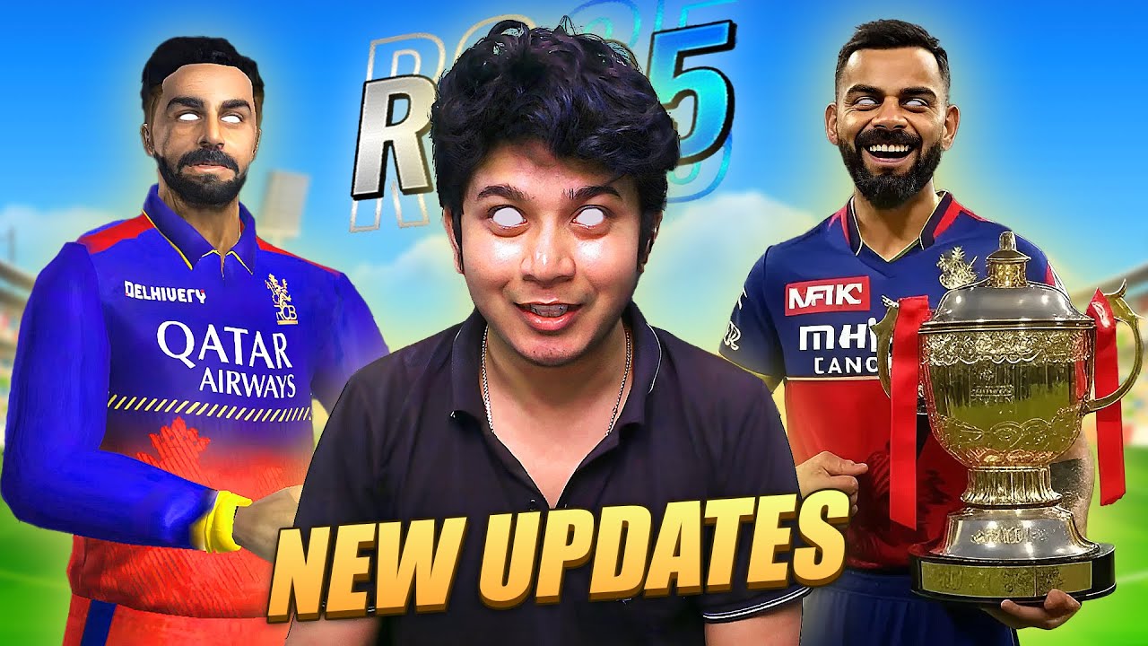 HOW TO GET ALL REAL TEAM & JERSEY IPL 2025 (RC25 NEW MODS) - YouTube