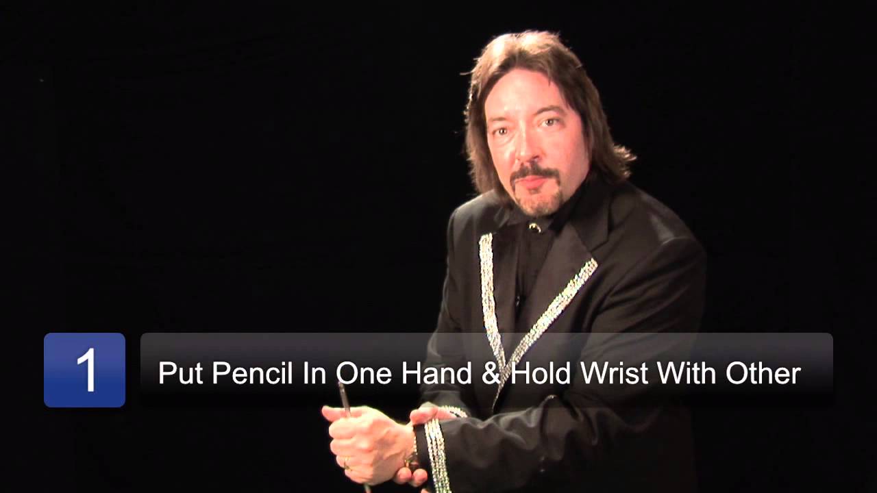 How to Make a Pencil Float : Magic Tricks - YouTube