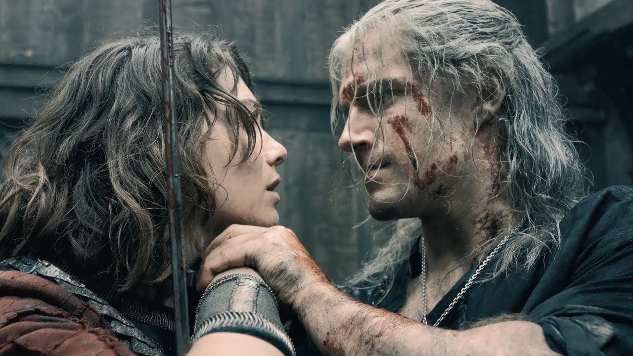 The Witcher / Geralt vs Renfri Fight Scene (Renfri Death) - YouTube