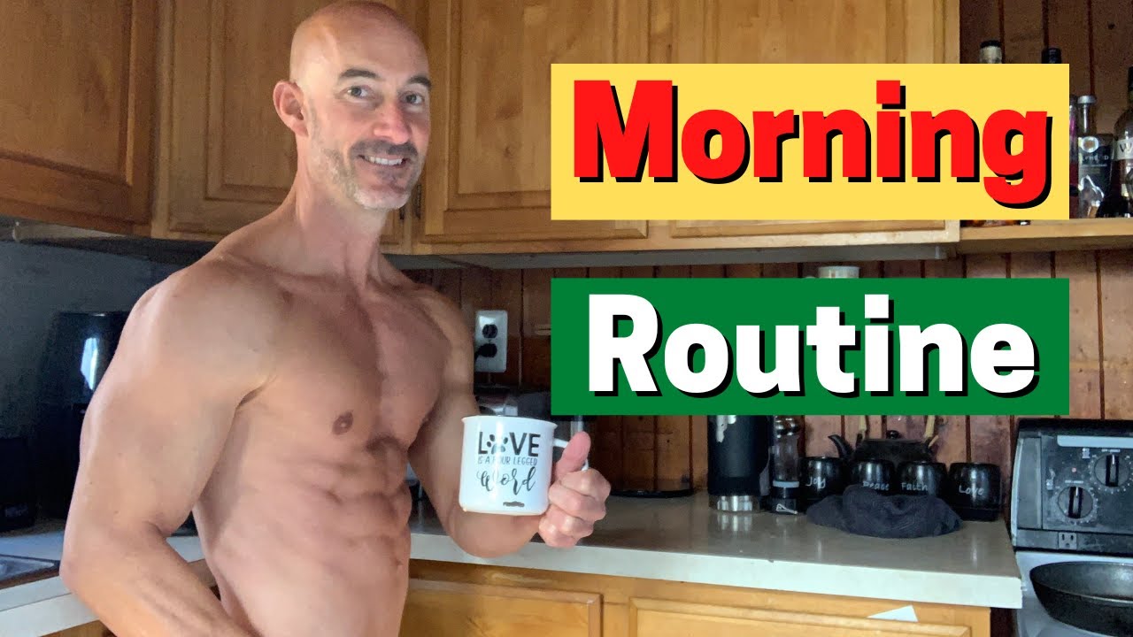 My Morning Routine To Lose Fat and Get Jacked - YouTube