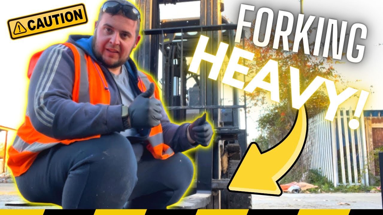 Living the best life as a engineer ! Heavy forklift forks - YouTube
