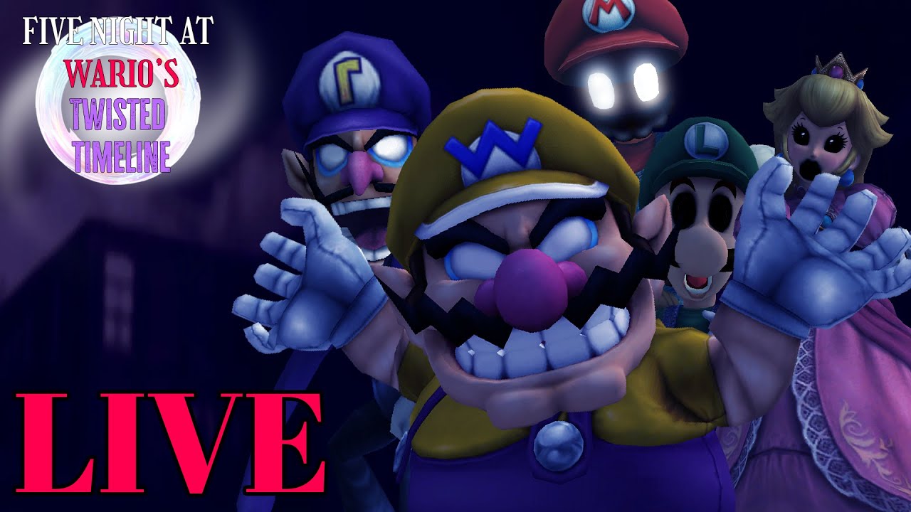 Five nights at Wario's Twisted timeline LIVE STREAM - YouTube