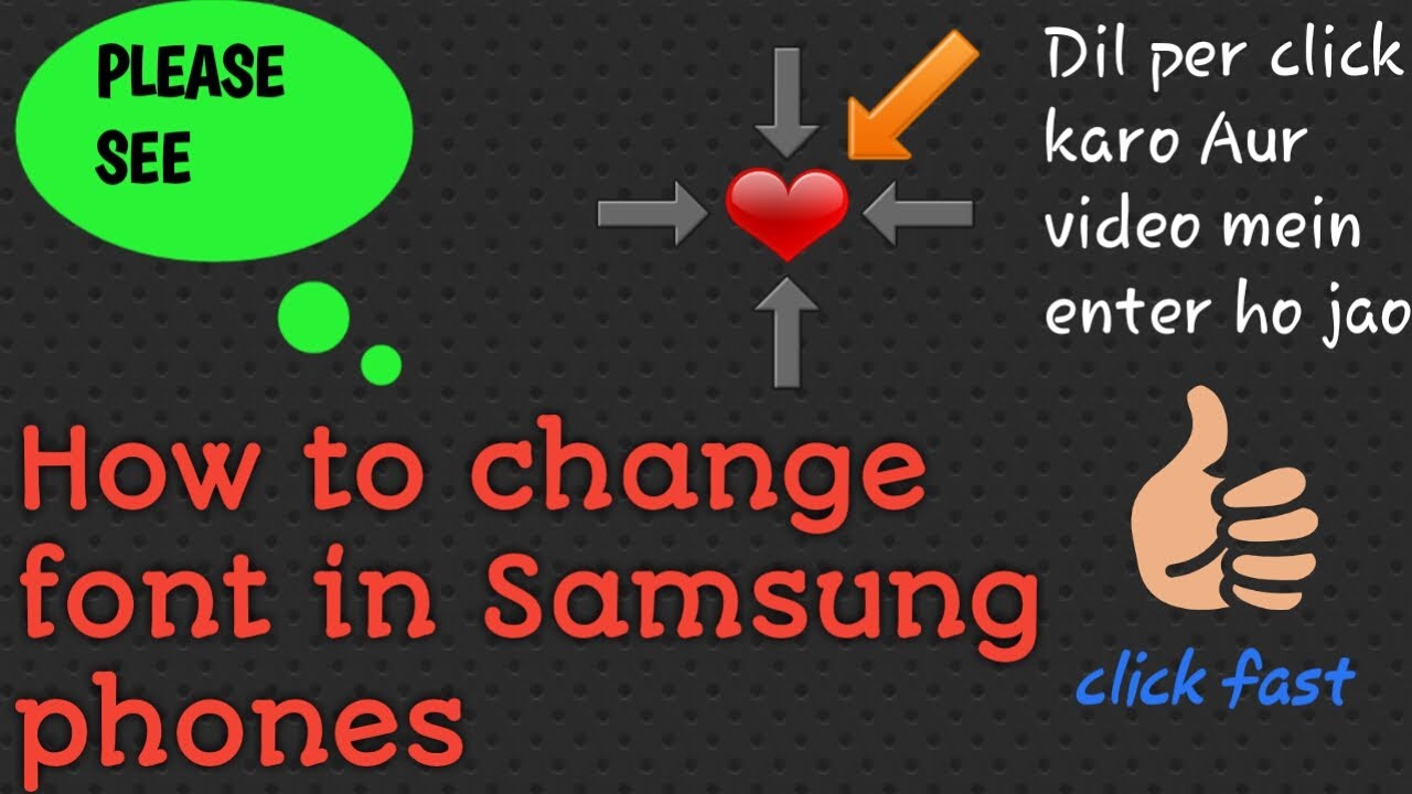 How To Change Font In Samsung Phones YouTube how-to-change-font-in-samsung-phones-youtube
