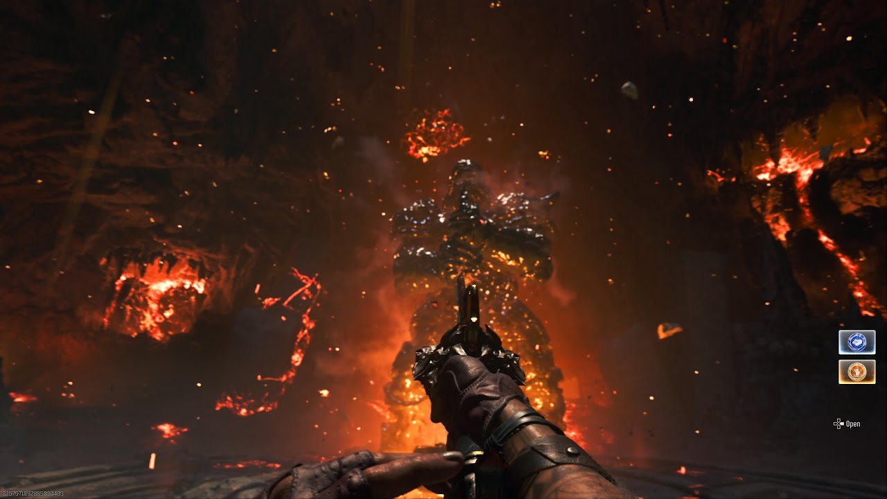 BO6 Citadelle des Morts Zombies Full Solo The Guardian Fire Golem Boss ...