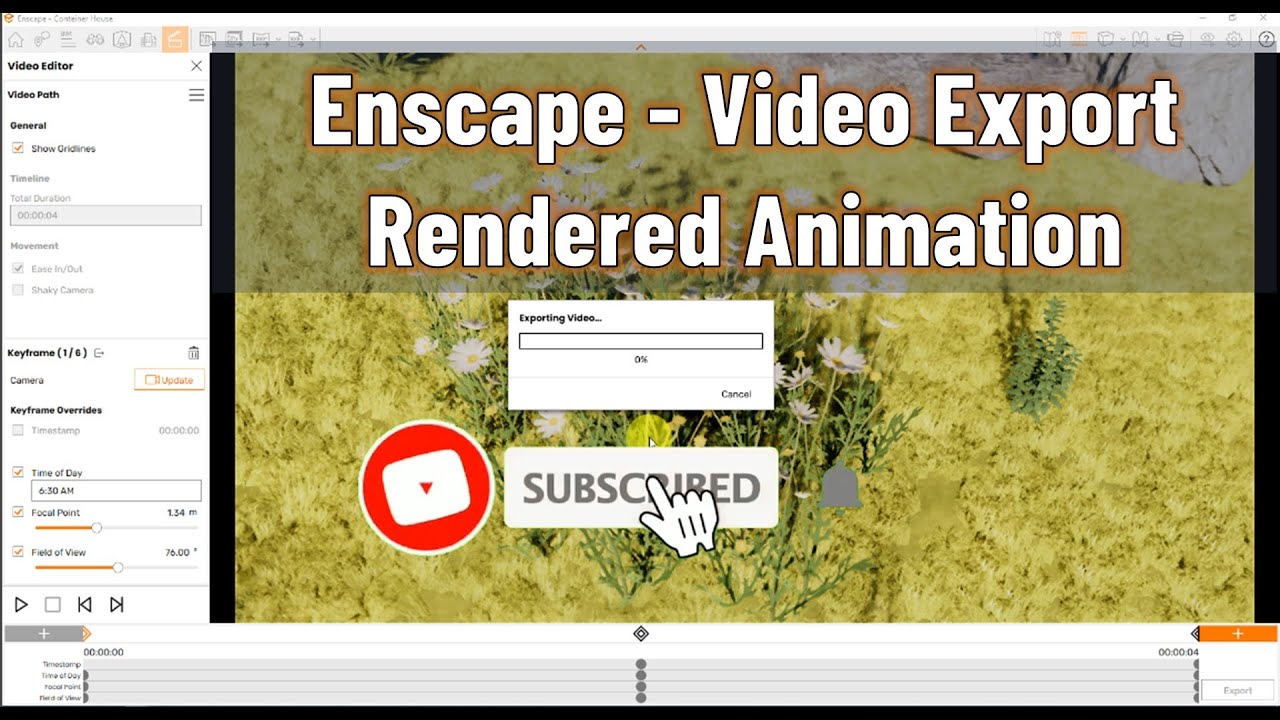How To Make Video In Enscape SketchUp - YouTube