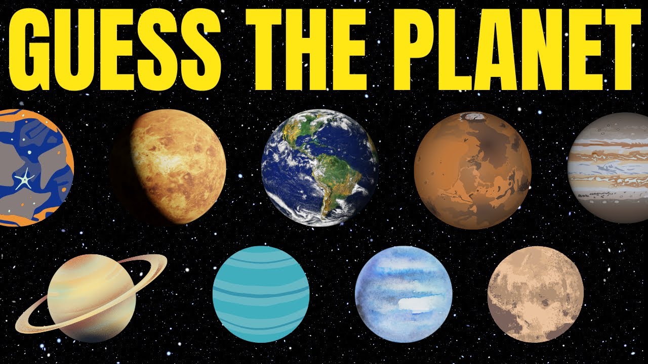 What Planet is This? Guess the Planet | Solar system quiz | Quiz on ...
