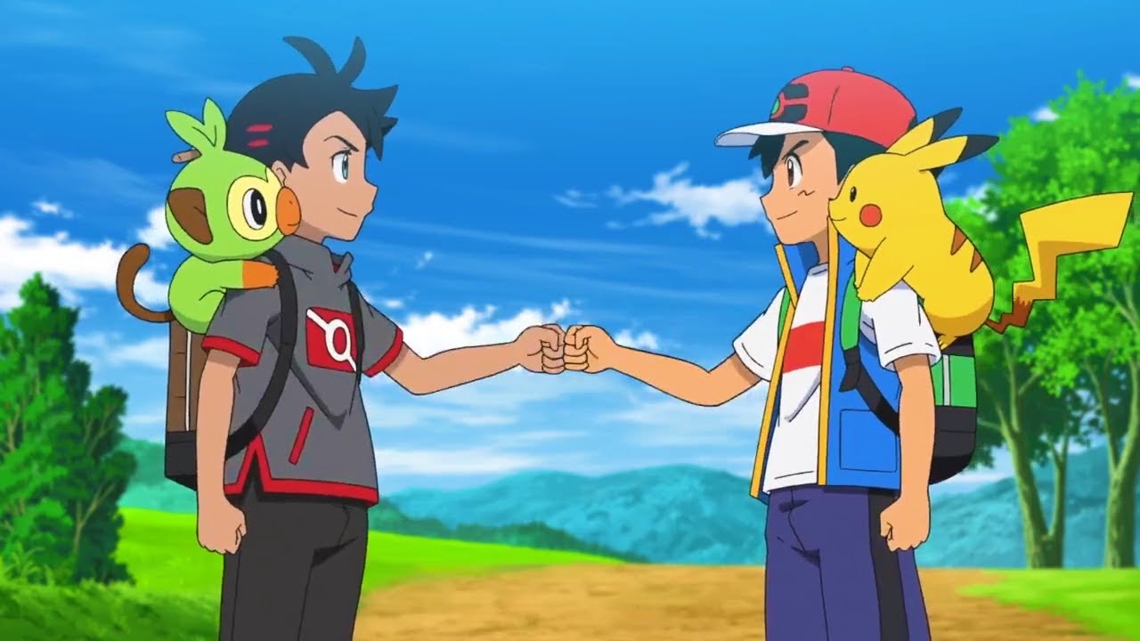 FINAL | Ash e Go se despedem | Nova Aventura「AMV」Pokemon Journeys ep ...