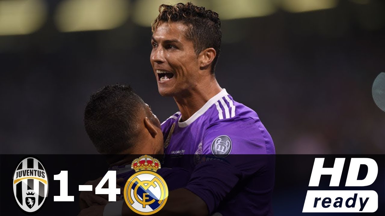 UEFA Champions league Final Juventus vs Real Madrid Full 4-1 Goal ...