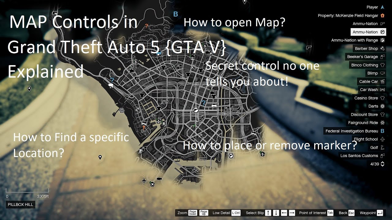 GTA 5 How To Open Map YouTube GTA 5 How To Open Map YouTube