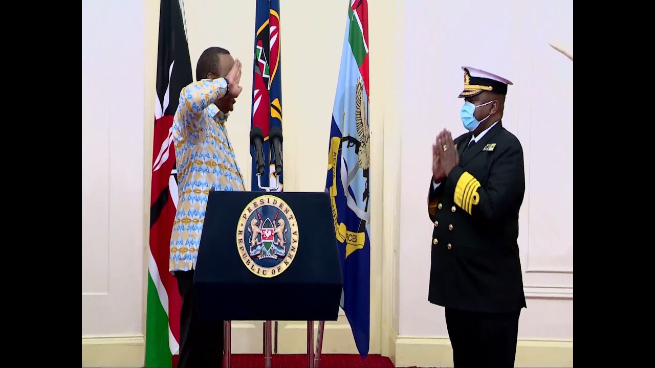 President Uhuru's heartfelt speech as he bids farewell to retiring KDF ...