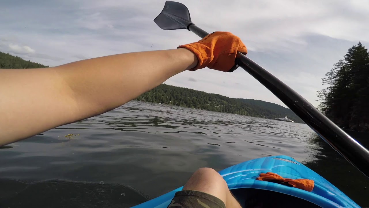 Kayak Around Cosy Cove Towards Indian Arm, North Vancouver, BC - YouTube
