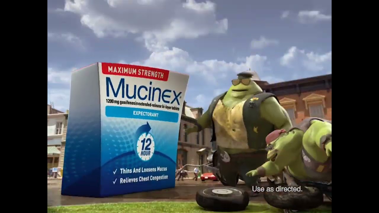 Mucinex Ad- Biker (2009) - YouTube