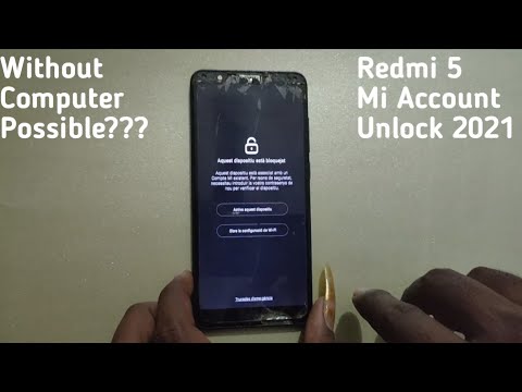 Redmi 5 Mi Account Remove 2021/ Model:MDI1 Mi Account Remove ...