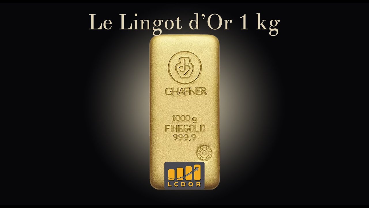 Le Lingot d'Or 1 Kg LBMA : La référence de l'achat d'or - LCDOR - YouTube