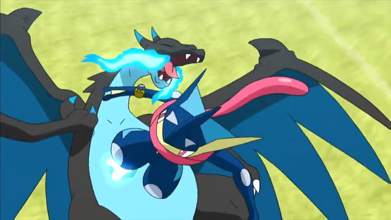 Ash vs Alan | Greninja vs Charizard - dublado Parte 2/5 - YouTube