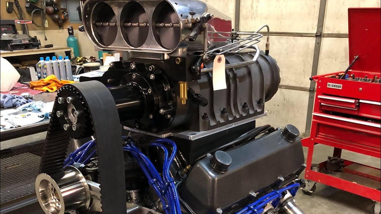 Getting started on my new monster truck engine! - YouTube