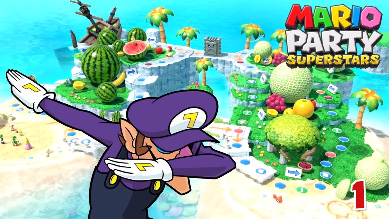 Waluigi is a God - Mario Party Superstars - YouTube