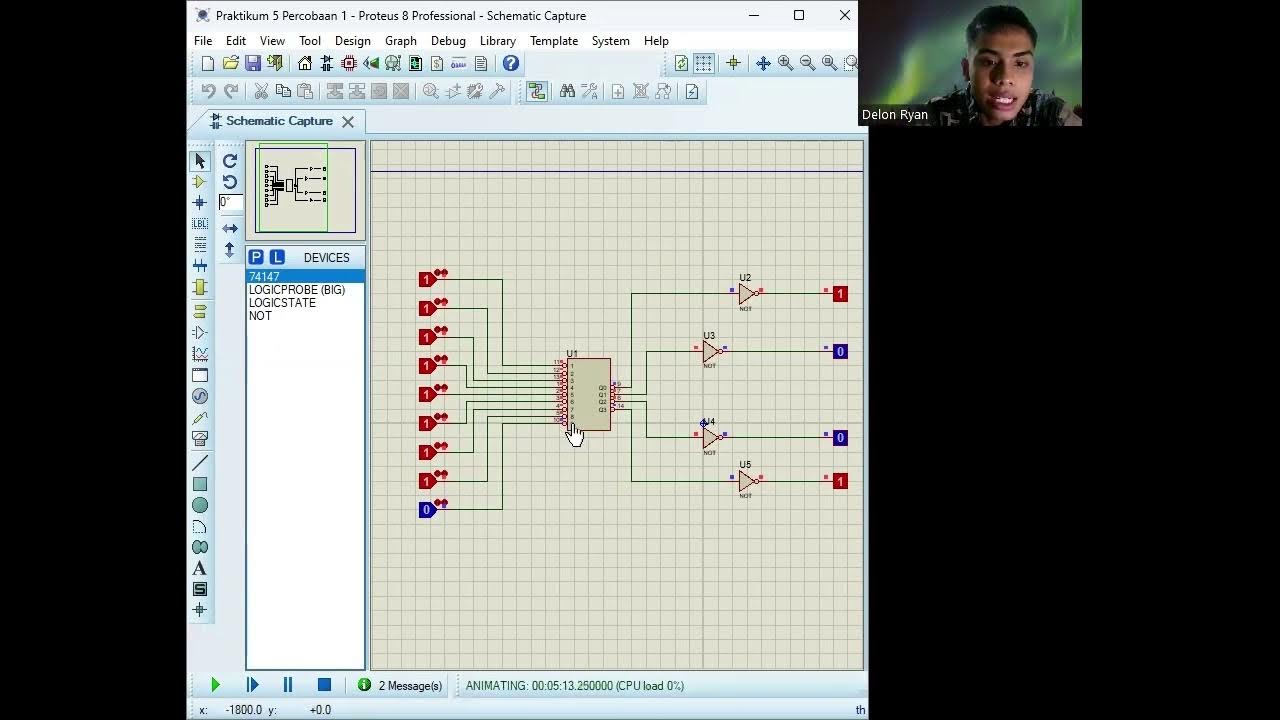 Rangkaian Encoder dan Decoder Anoda - YouTube