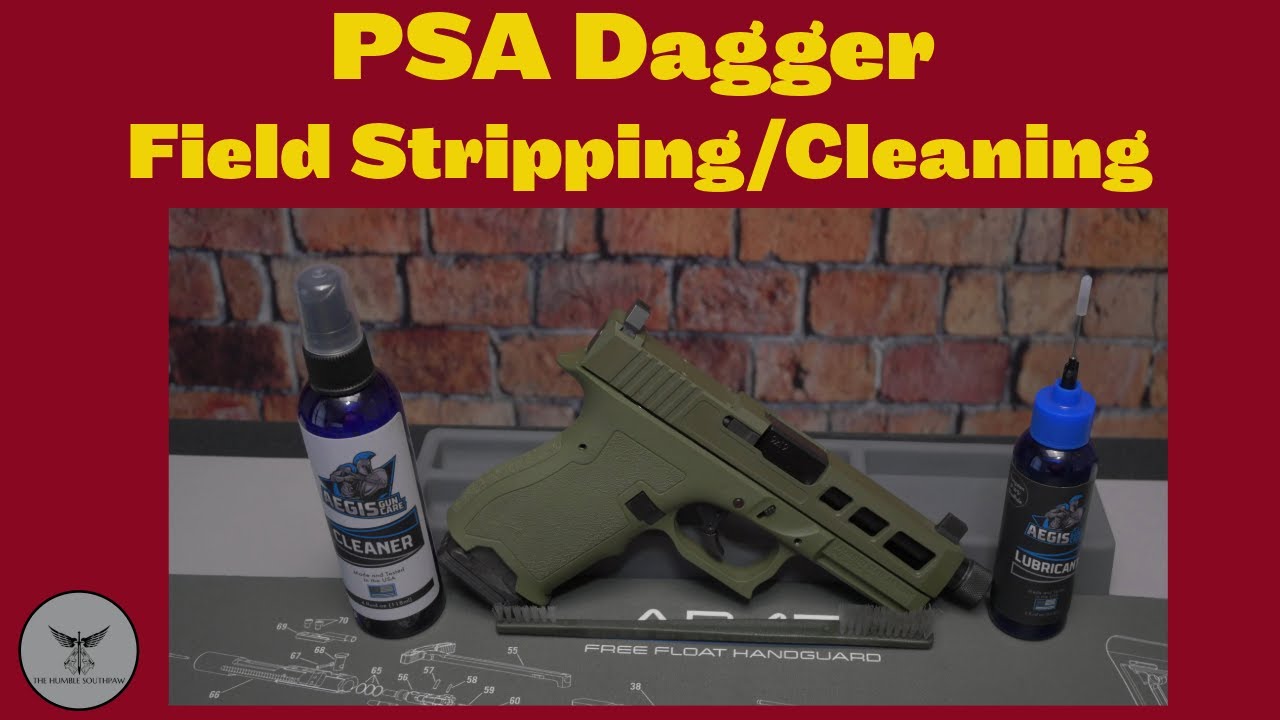 PSA Dagger - Field Stripping/Cleaning #psadagger #gunmaintenance - YouTube