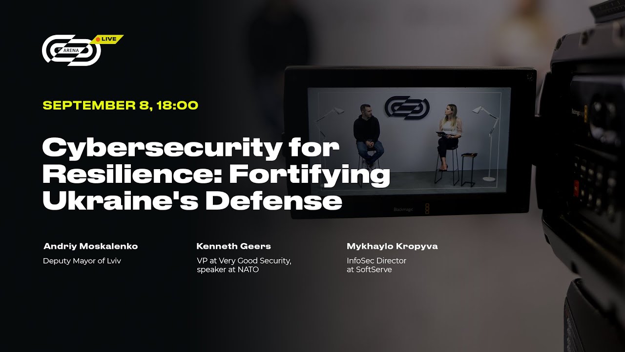Cybersecurity for Resilience: Fortifying Ukraine's Defense - YouTube