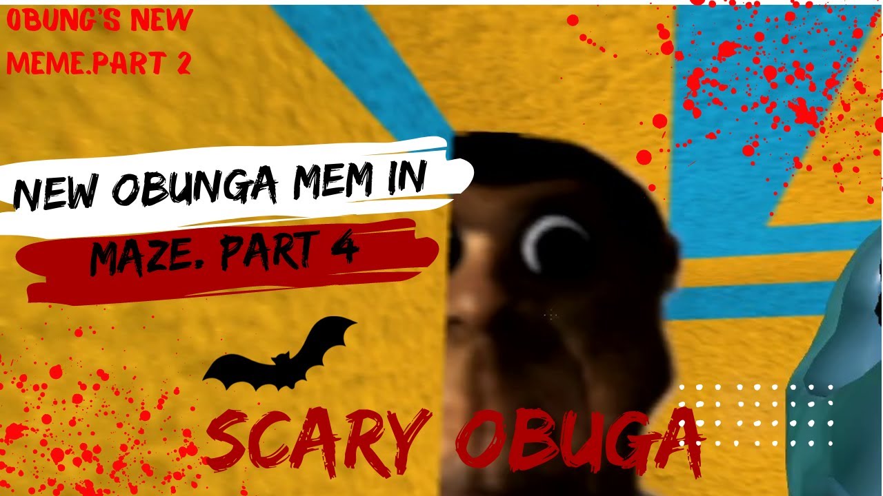 New Obunga mem in Maze. Part 4 - YouTube