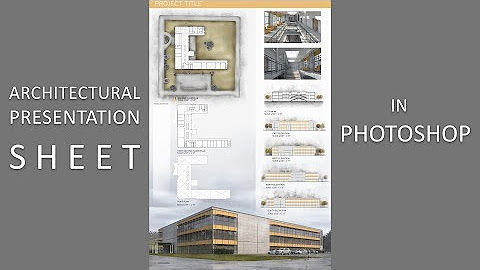 architectural sheet composition - YouTube