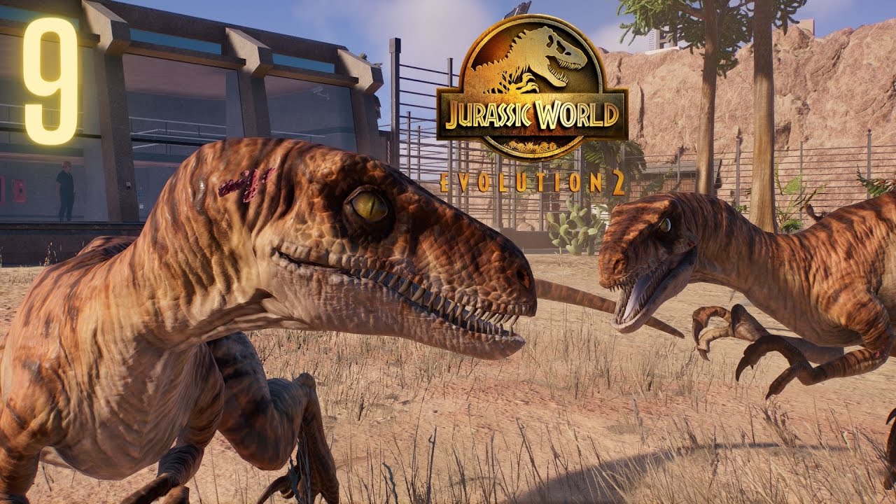 TIGER STRIPED RAPTOR FIGHT! Jurassic World Evolution 2 Chaos Theory ...