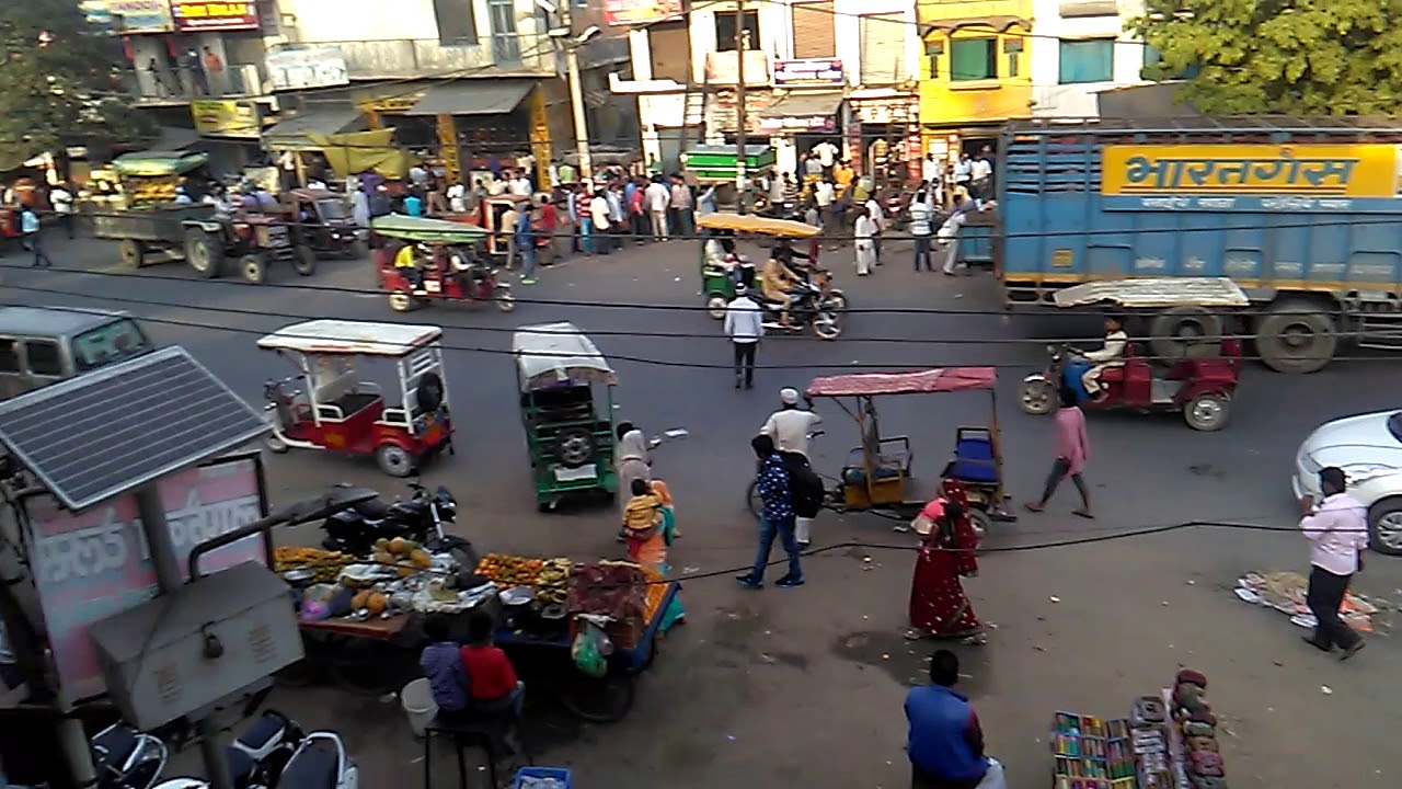Gajraula market - YouTube