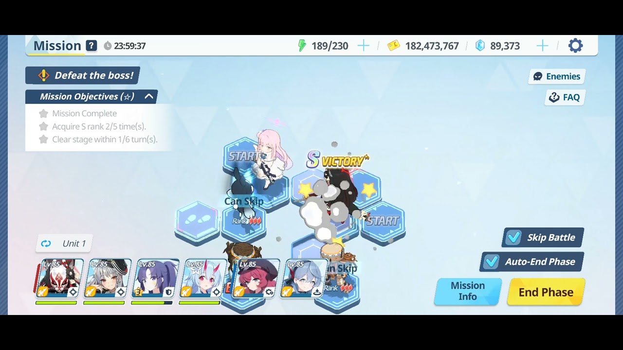 [Blue Archive Global] Story Stage 22-2 (3 Stars & 4 Turns Clear) - YouTube
