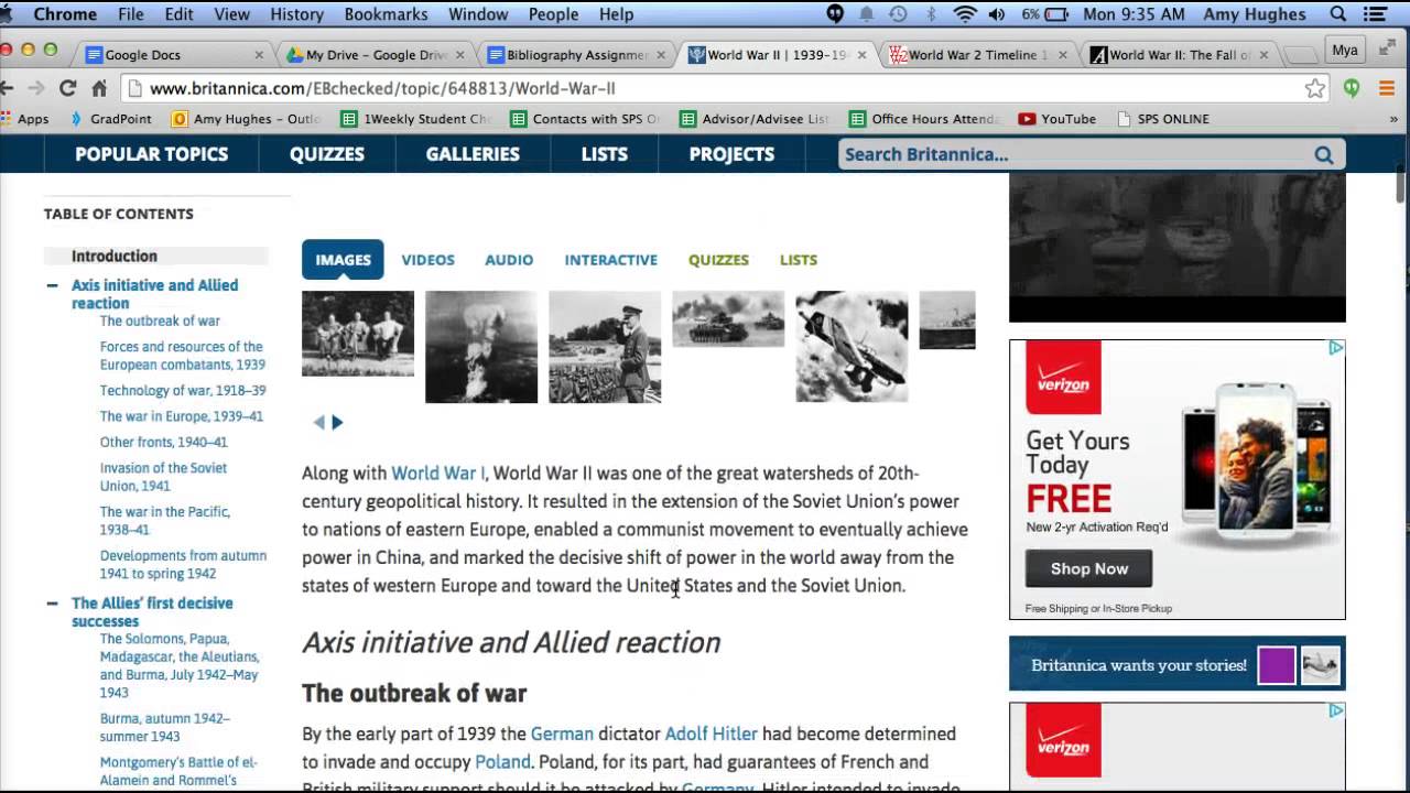 Bibliography Tutorial Assignment - YouTube