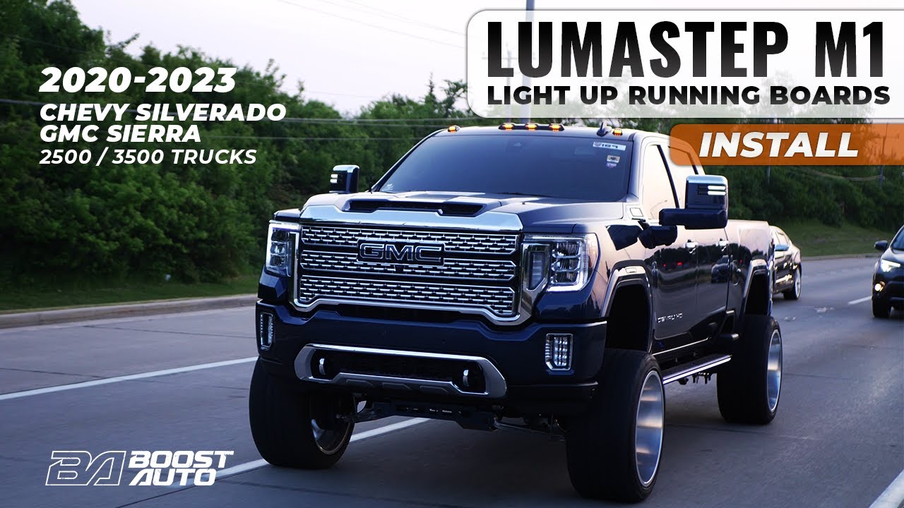 Lumastep M1 Light Up Running Board Installation Guide | 2020-2023 Chevy ...