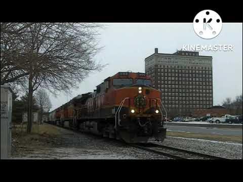 bnsf 998 k5hl sfx - YouTube