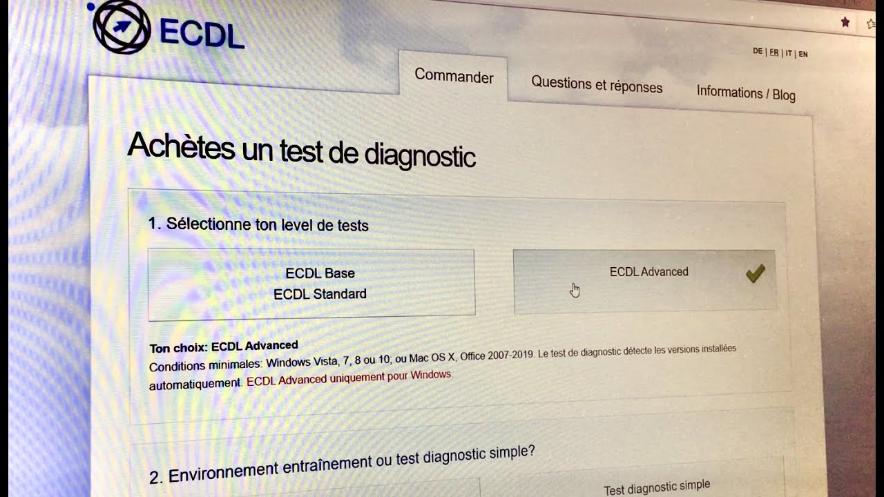 Trilingual ECDL E-Learn. Word Advanced Official Diagnostic Test Sophia ...