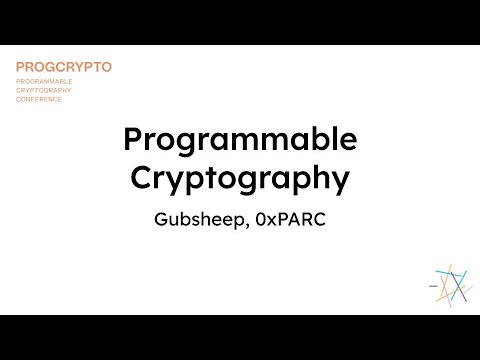 Introduction to Programmable Cryptography | Gubsheep | PROGCRYPTO - YouTube