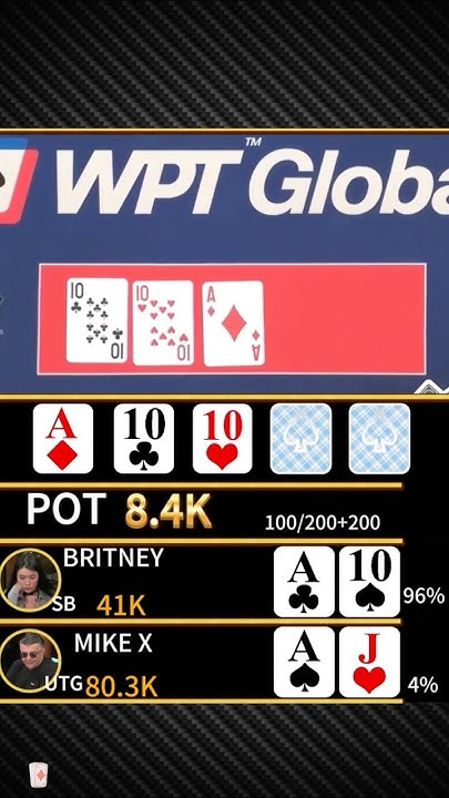 ALL IN姐的牌运是真的好 #德州扑克 #德扑 #poker #wepoker #ggpoker #shorts - YouTube