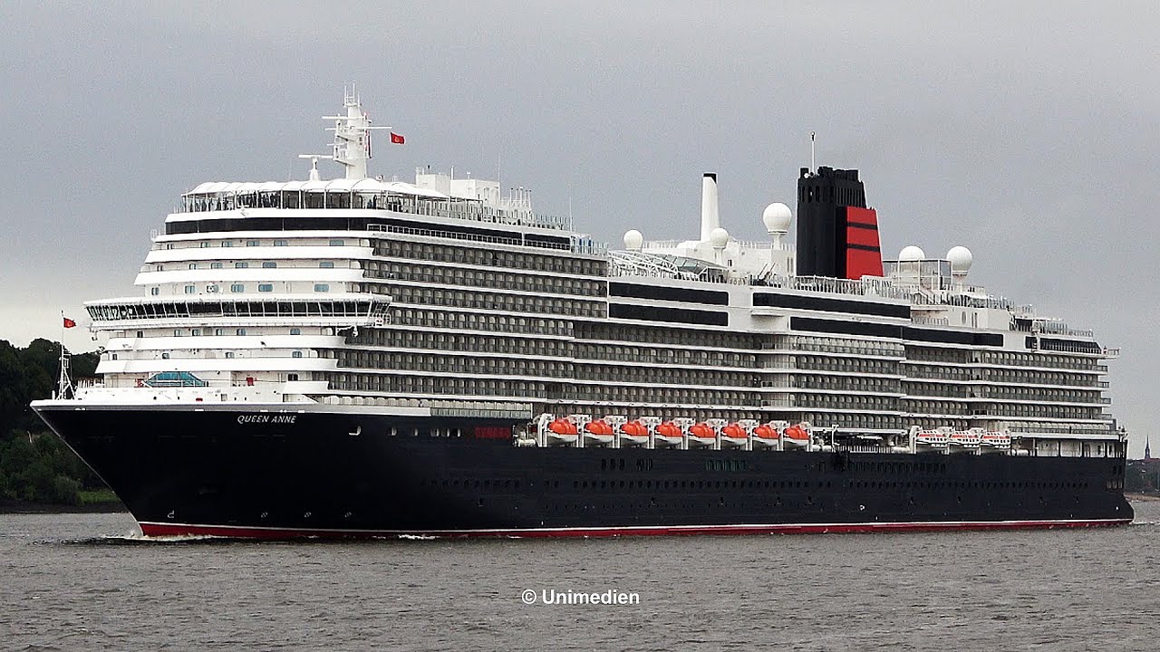 QUEEN ANNE | the amazing powerful ship horn of the brand new CUNARD ...