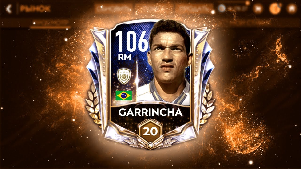 ПРАЙМ ИКОНА GARRINCHA 106 OVR за 100.000 САМОЦВЕТОВ - Обзор FIFA MOBILE ...