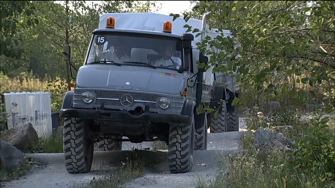 70 years of Mercedes-Benz Unimog: Visit to the Unimog Museum & test ...