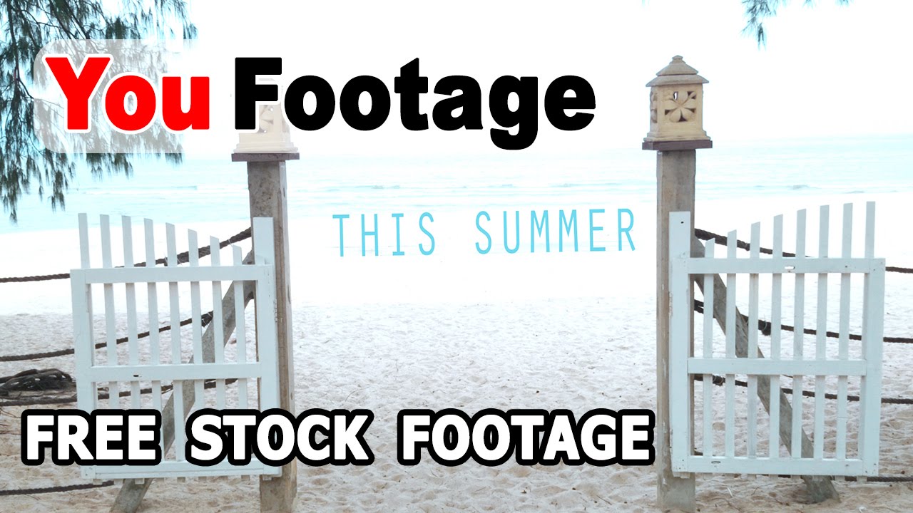 Free 4K Stock Footage l Slow motion Walk to the Beach - YouTube