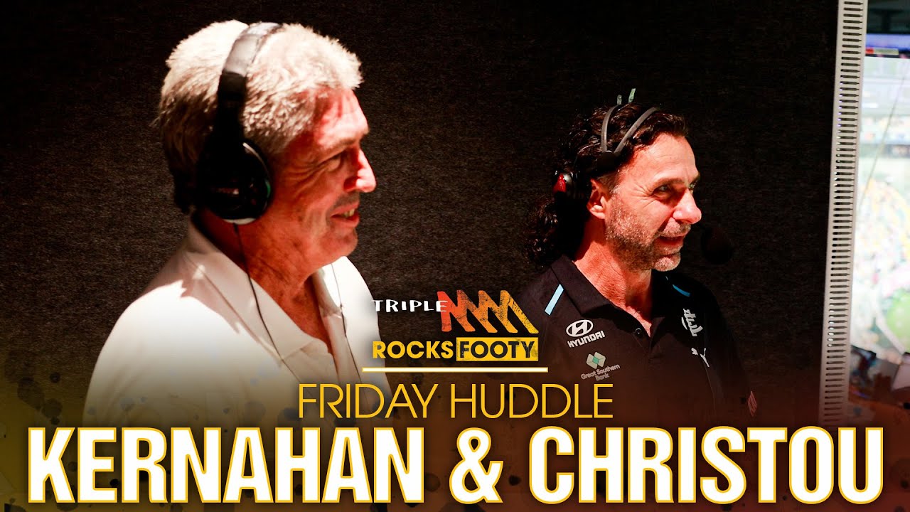 Stephen Kernahan & Ang Christou Join The Friday Huddle | Triple M Footy ...