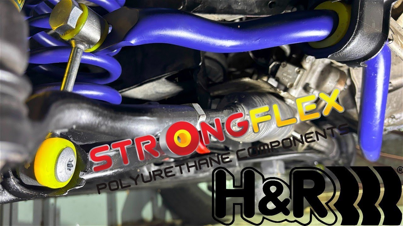 Mercedes W210 H&R Front Sway Bar and STRONGFLEX Polyurethane Bushings ...