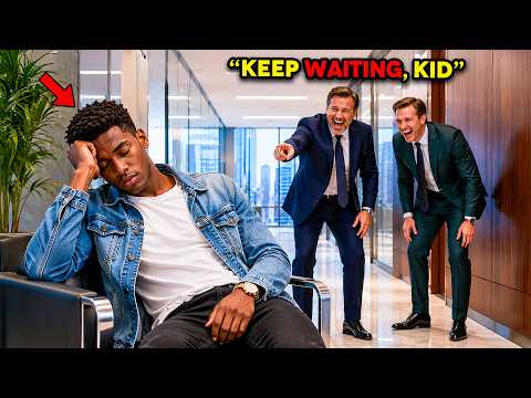 CEO Made Black Teen Wait Outside The Meeting For 3 Hours—Then Learned He's A $300M Investor