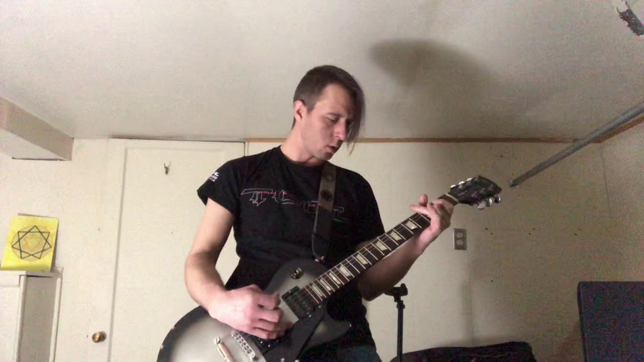 Tool Pneuma guitar cover with added solo - YouTube