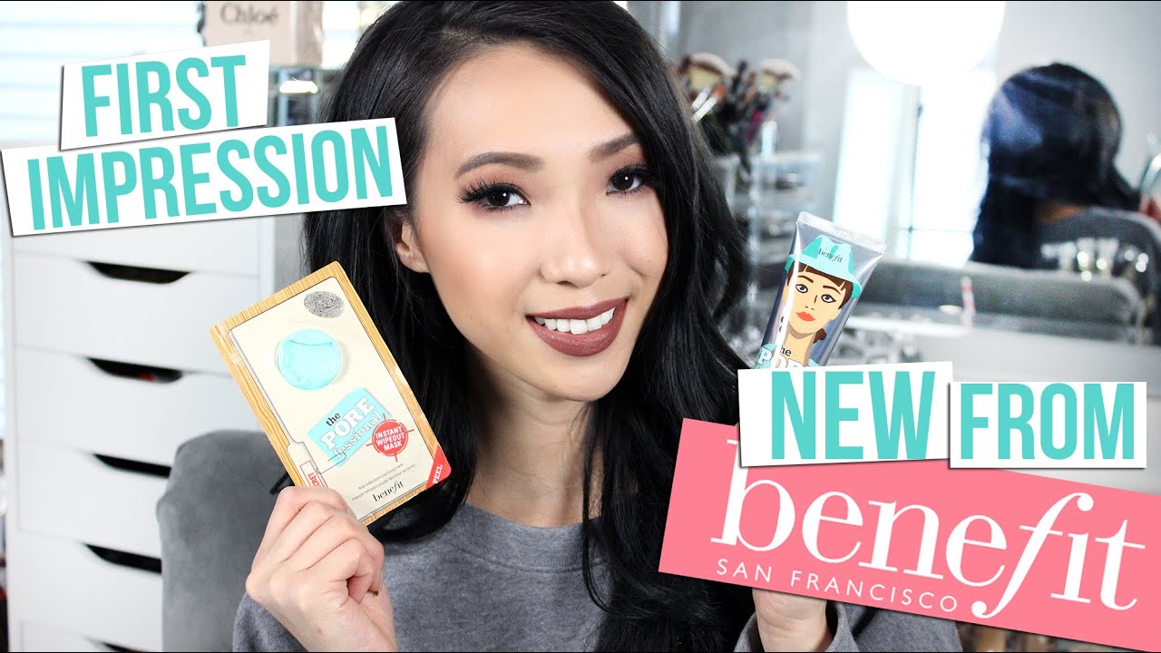 Benefit POREfessional Mattifying Gel & Pore Mask! First Impression ...