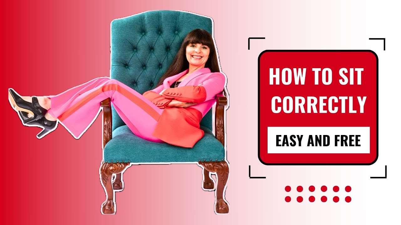 The Best Tutorial On How To Sit Correctly - YouTube