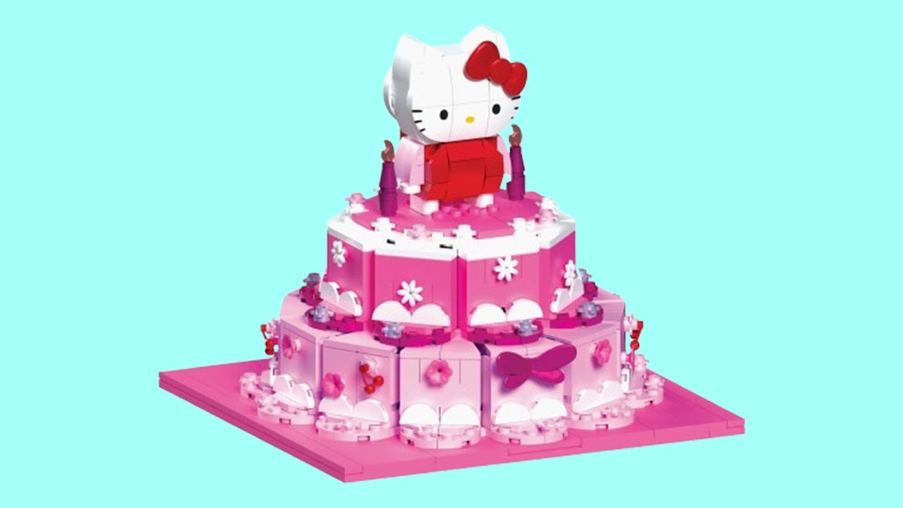 Poky Builds: Hello Kitty Celebration Cake Set (Cute and interesting ...