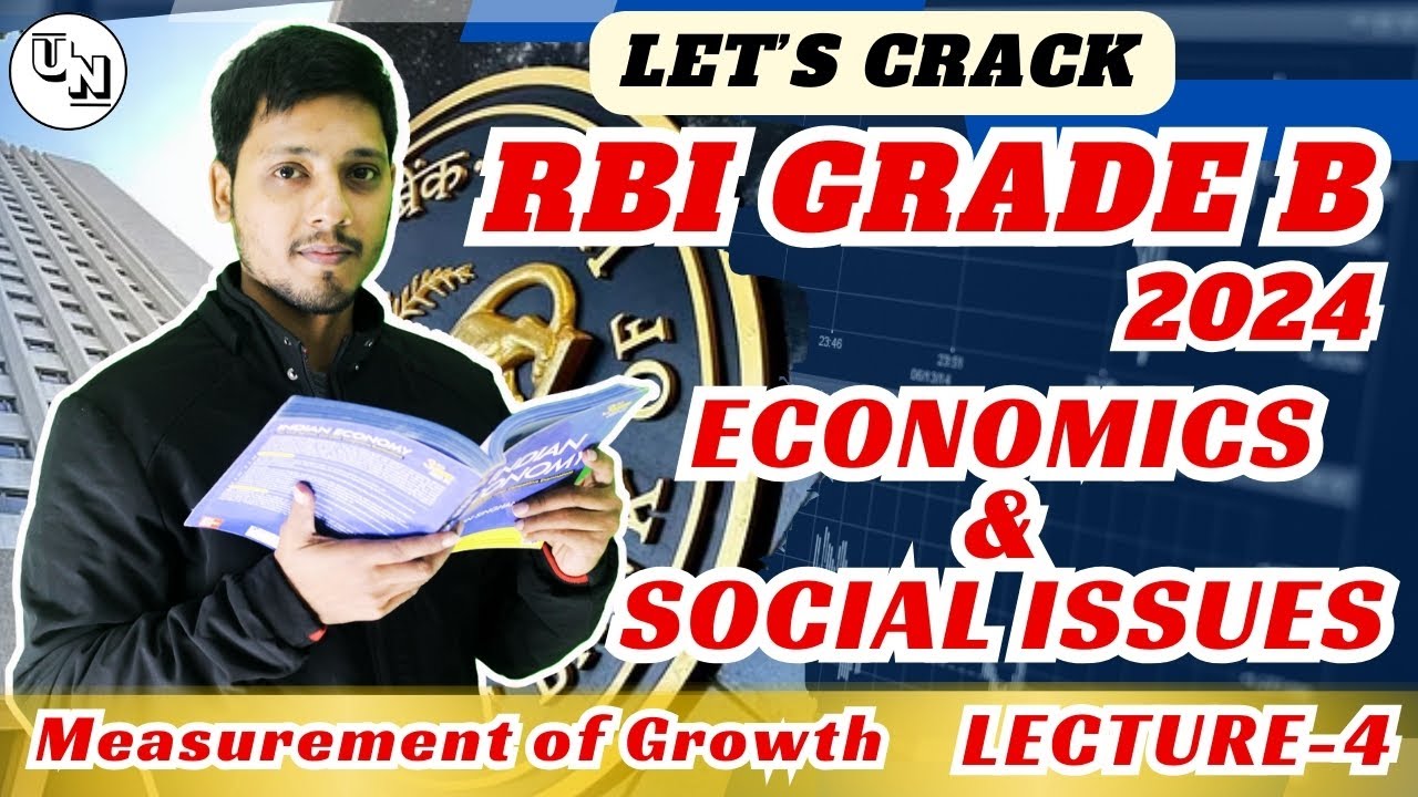 Measurement Of Growth (Part-1) | ESI Video Lecture Series | RBI Grade B ...