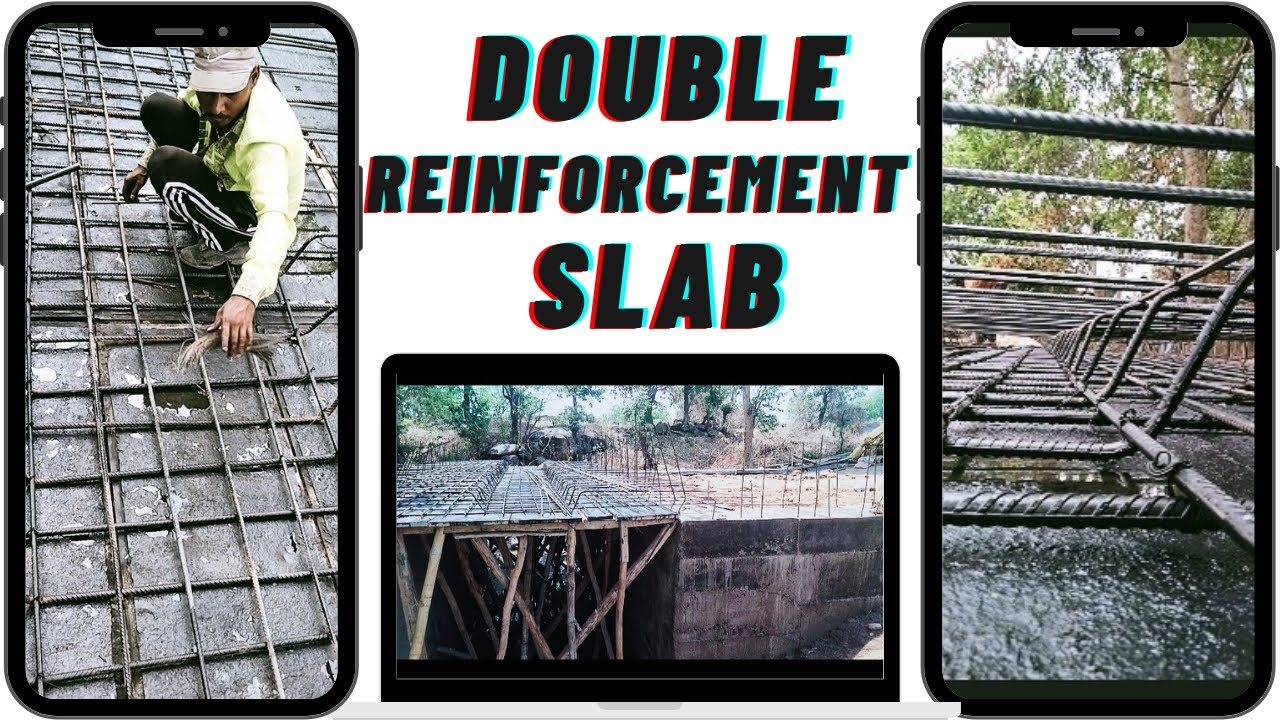 Double Reinforcement Slab #civil101 #strengthofmaterial # ...