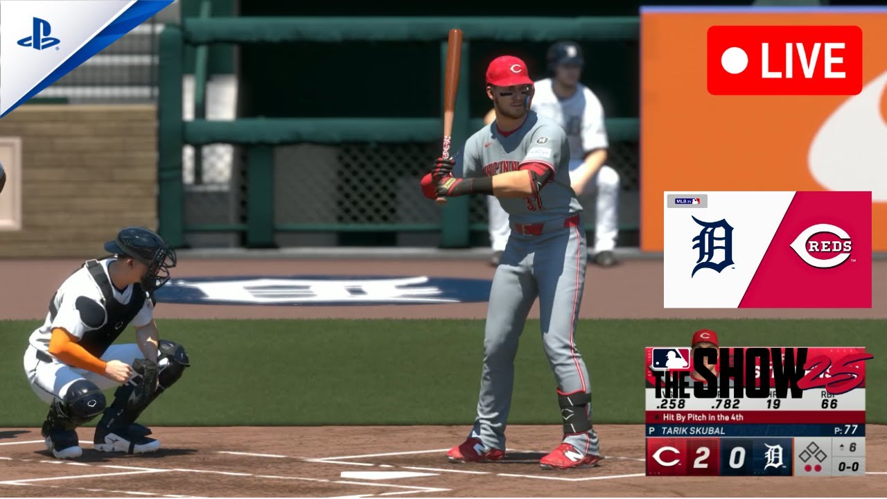 MLB LIVE 🔴 Tigers vs. Reds Game Highlights (6/15/2025) | MLB Highlights ...